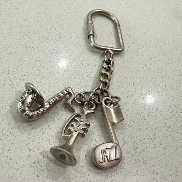 Accessories | Vintage New Orleans Jazz Instrument Key Chain | Poshmark